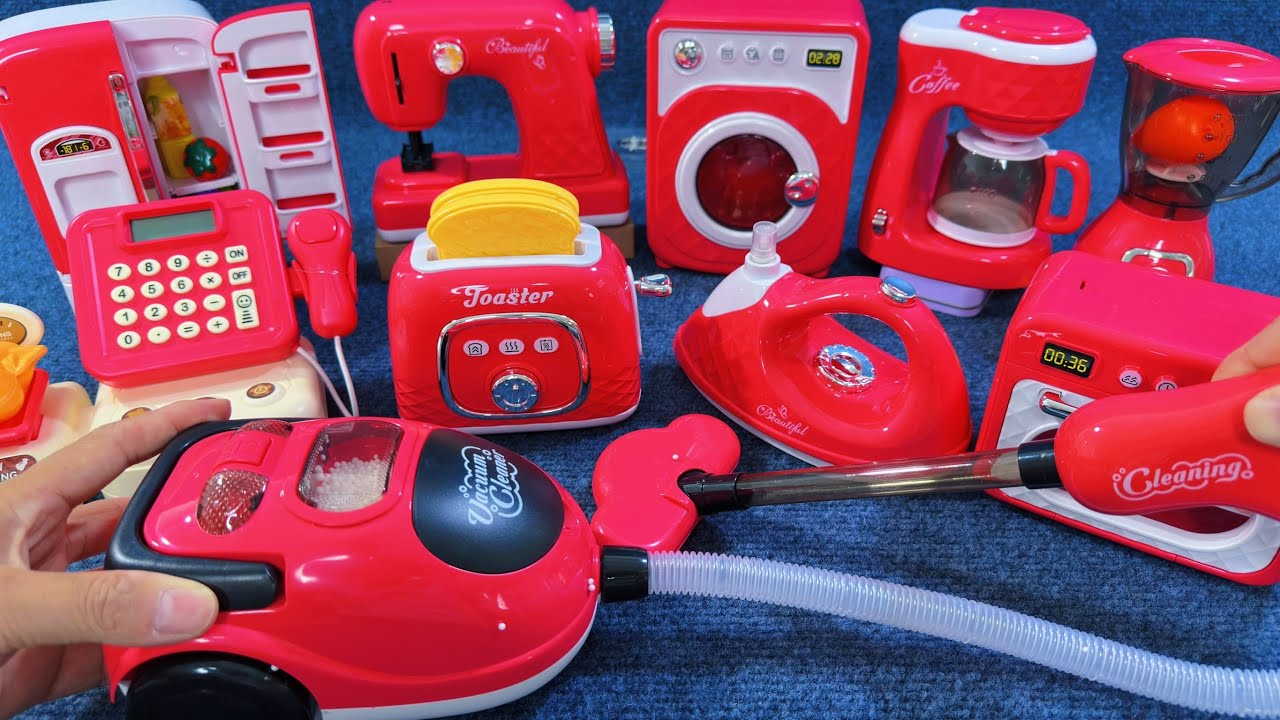 12 Minutes Satisfying with Unboxing Automatic Kitchen Appliance Playset ...