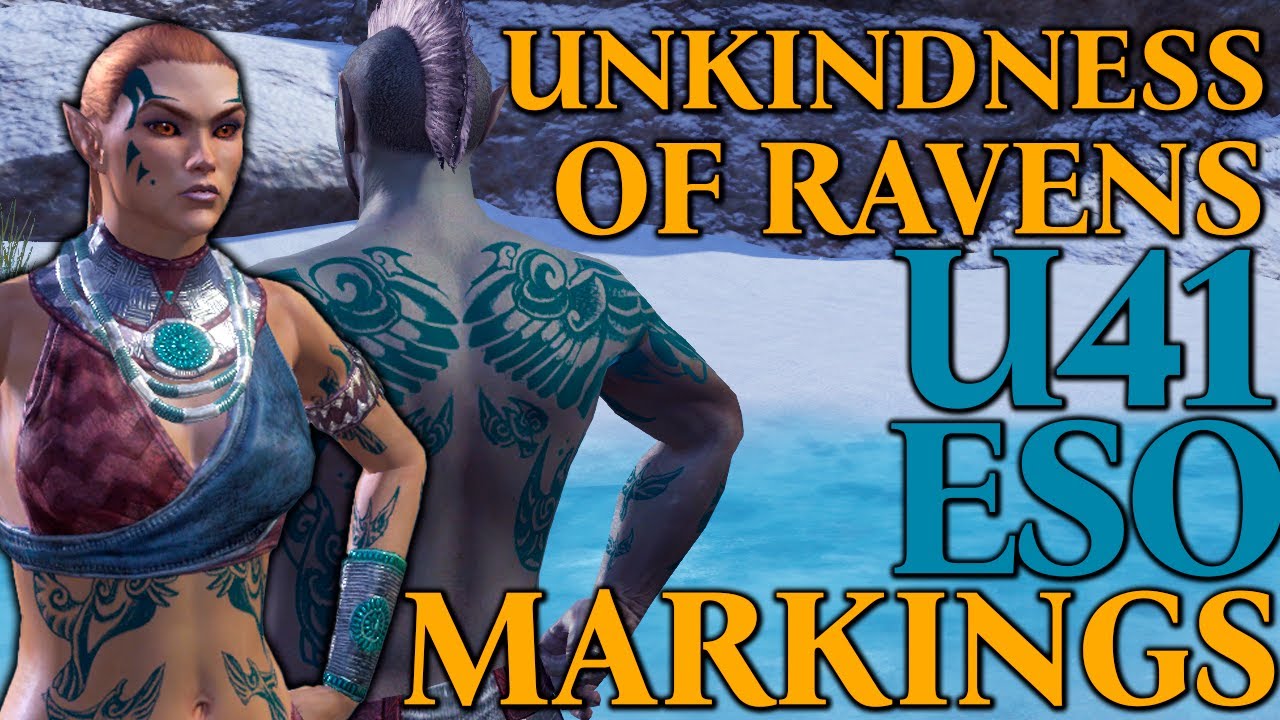The Unkindness of Ravens Body and Face Markings | Scions of Ithelia DLC ...