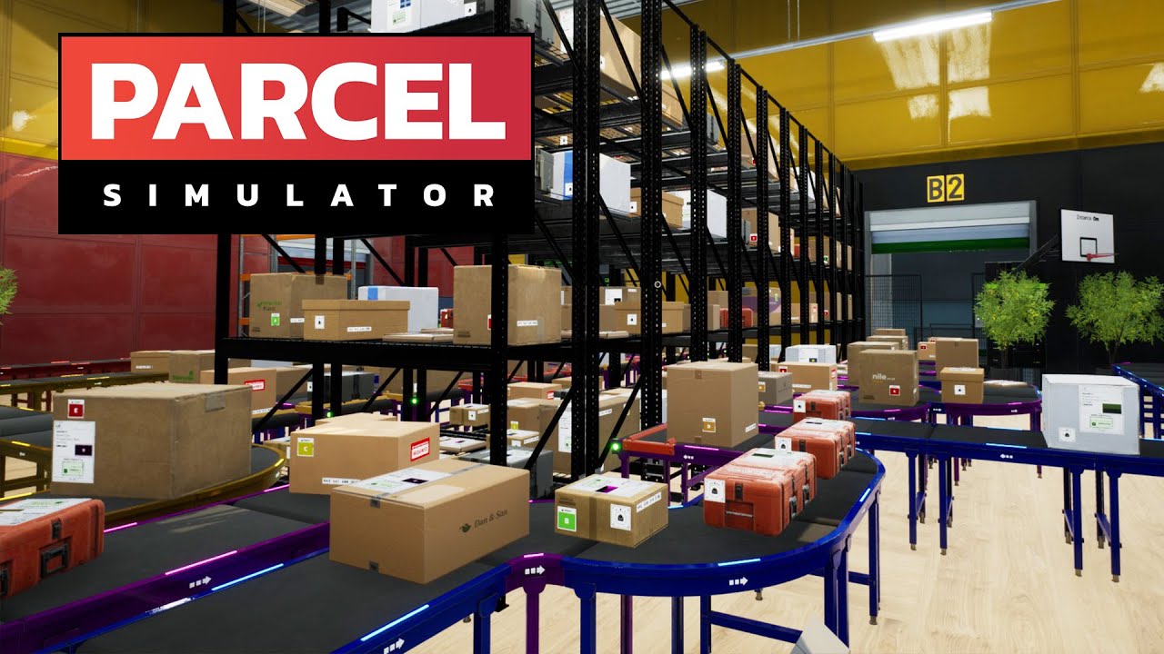 Parcel Simulator - I Built The PERFECT SYSTEM And Then The Game Broke ...