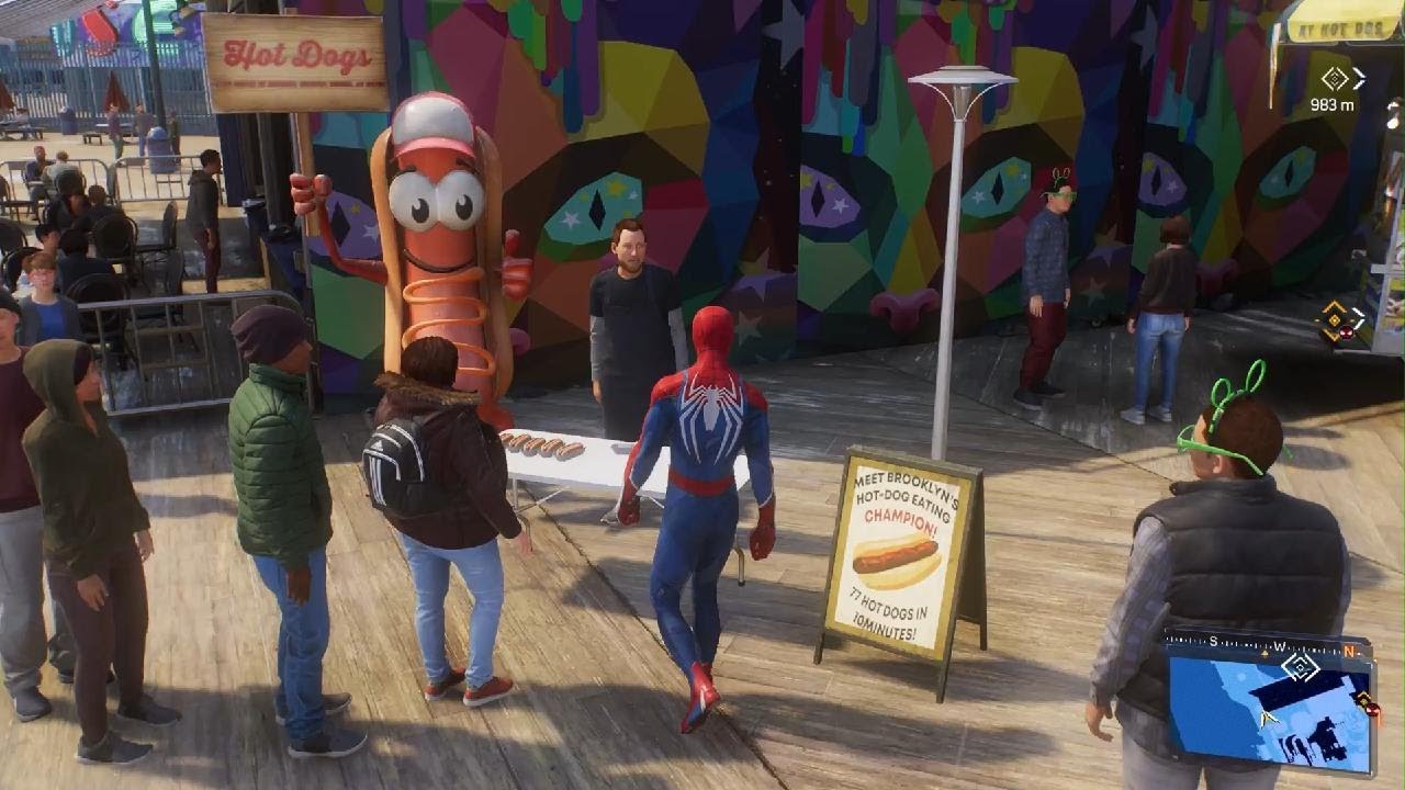 Spider-Man 2 PS5 - NPC Asks Spider-Man For Money For Taking His Photo ...