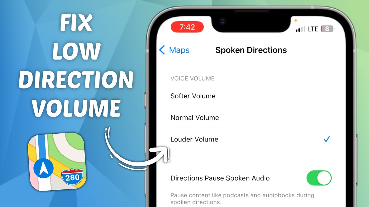 How to Fix Low Direction Voice in Maps - Quick and Easy Guide! - YouTube