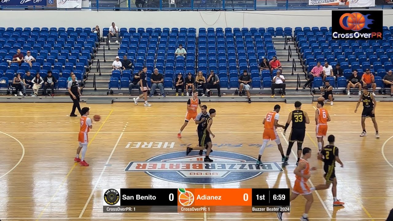 Adianez vs San Benito, Cat. Juniors, Torneo Buzzer Beater la Final 2024 ...