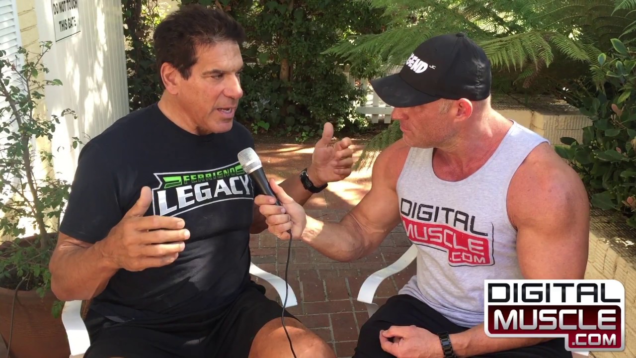 Lou Ferrigno Invites DigitalMuscle.com into His Home (Muscle Beach TV ...