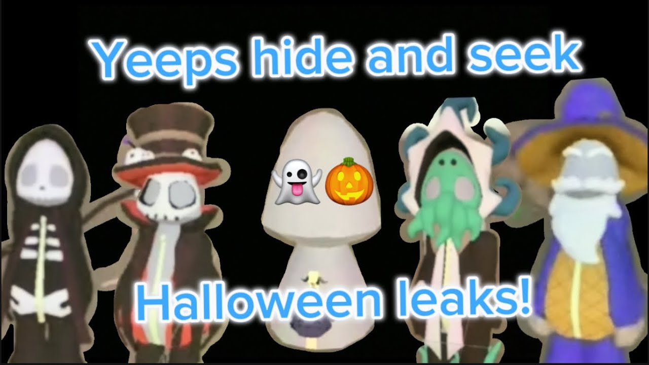 New Yeeps hide and seek Halloween update leaks! - YouTube