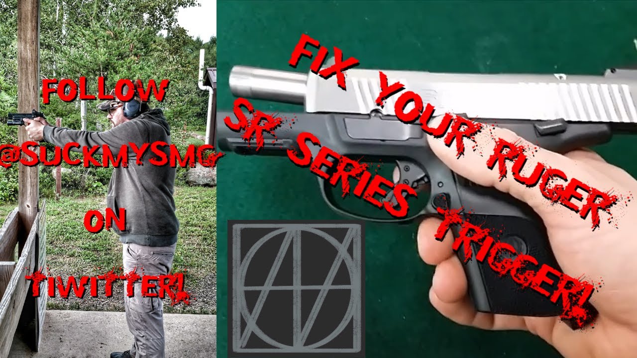 Ruger SR Trigger Job 1 - YouTube