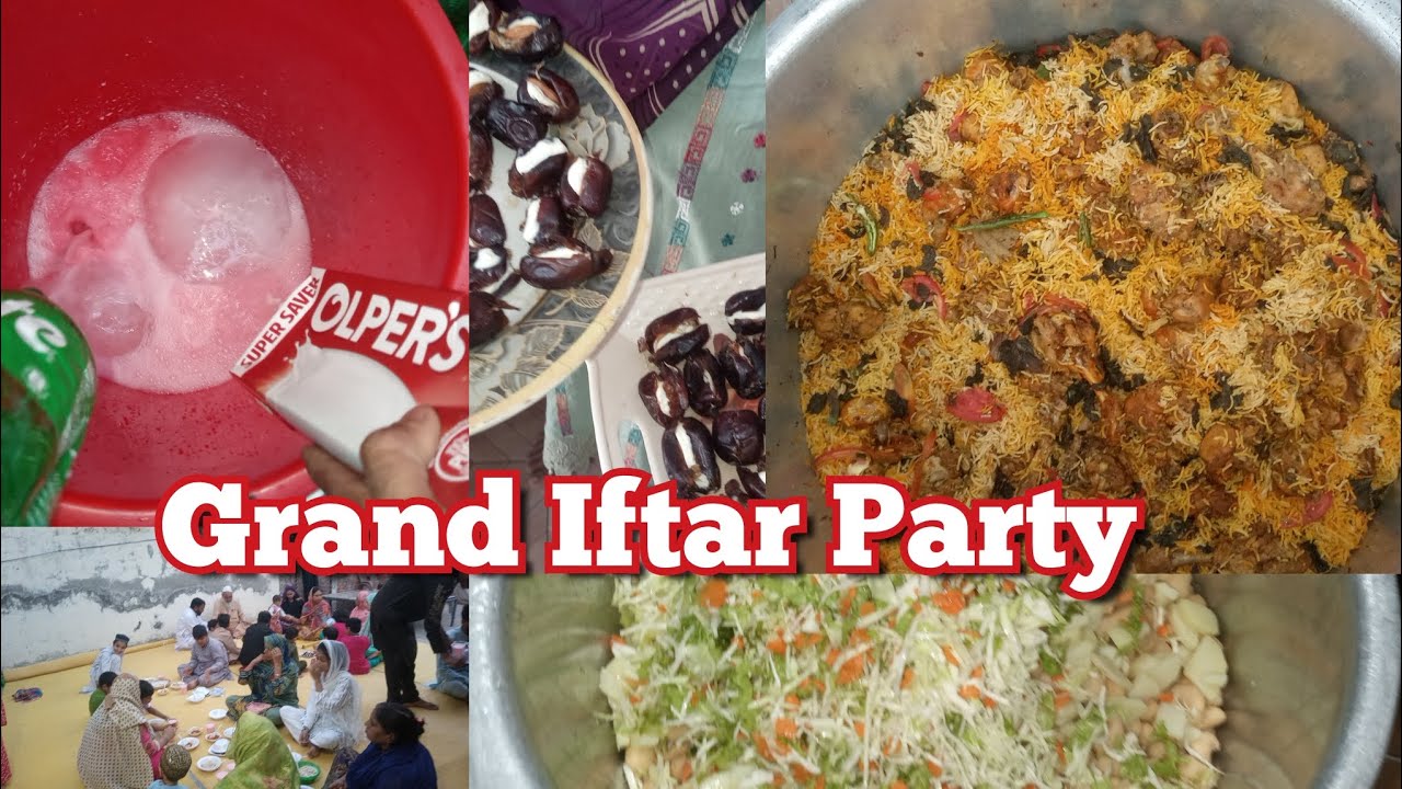 Ramzan Day 24 | Grand After Party For All Famliy At Home - YouTube