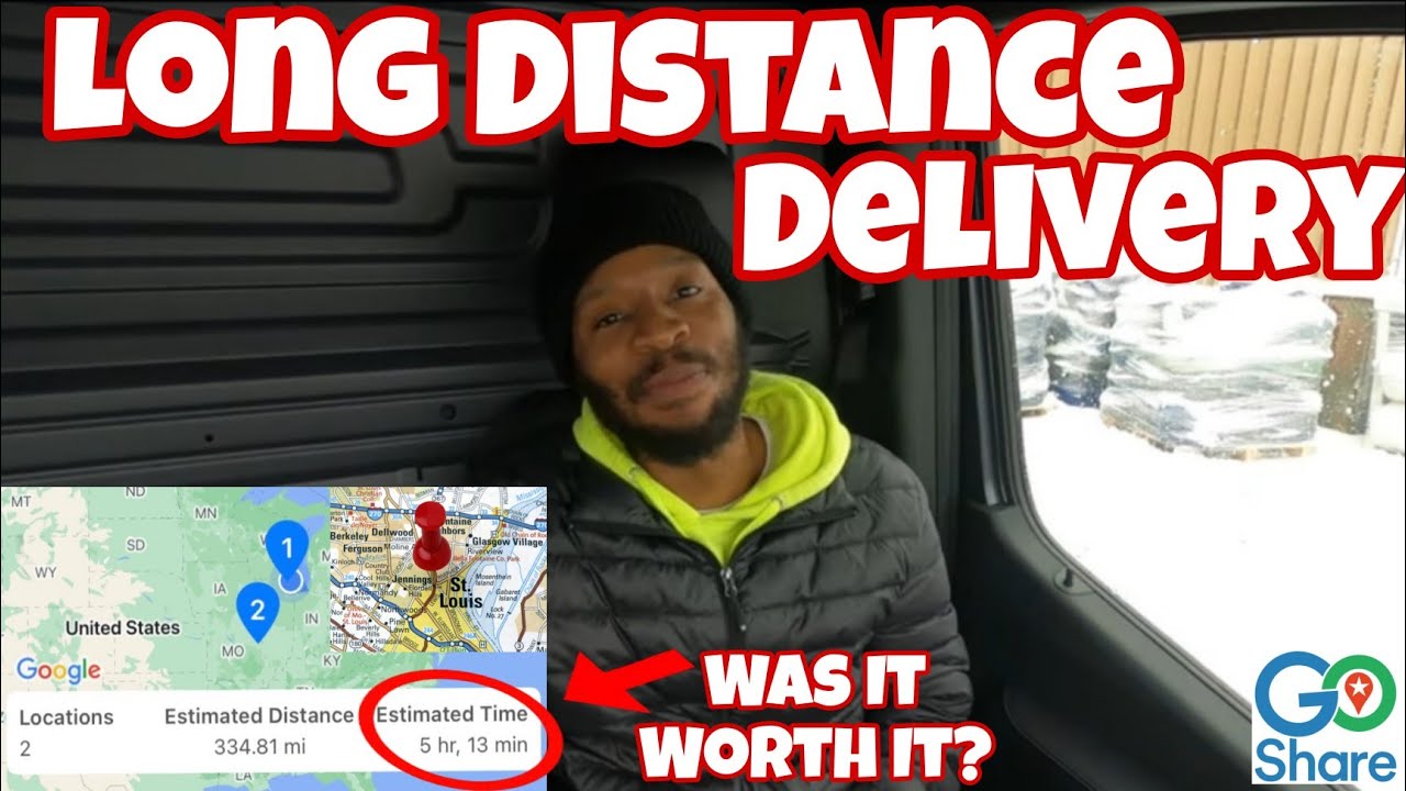 UPDATE‼️My FIRST Long Distance Delivery In My Sprinter/Cargo Van!! 12 ...