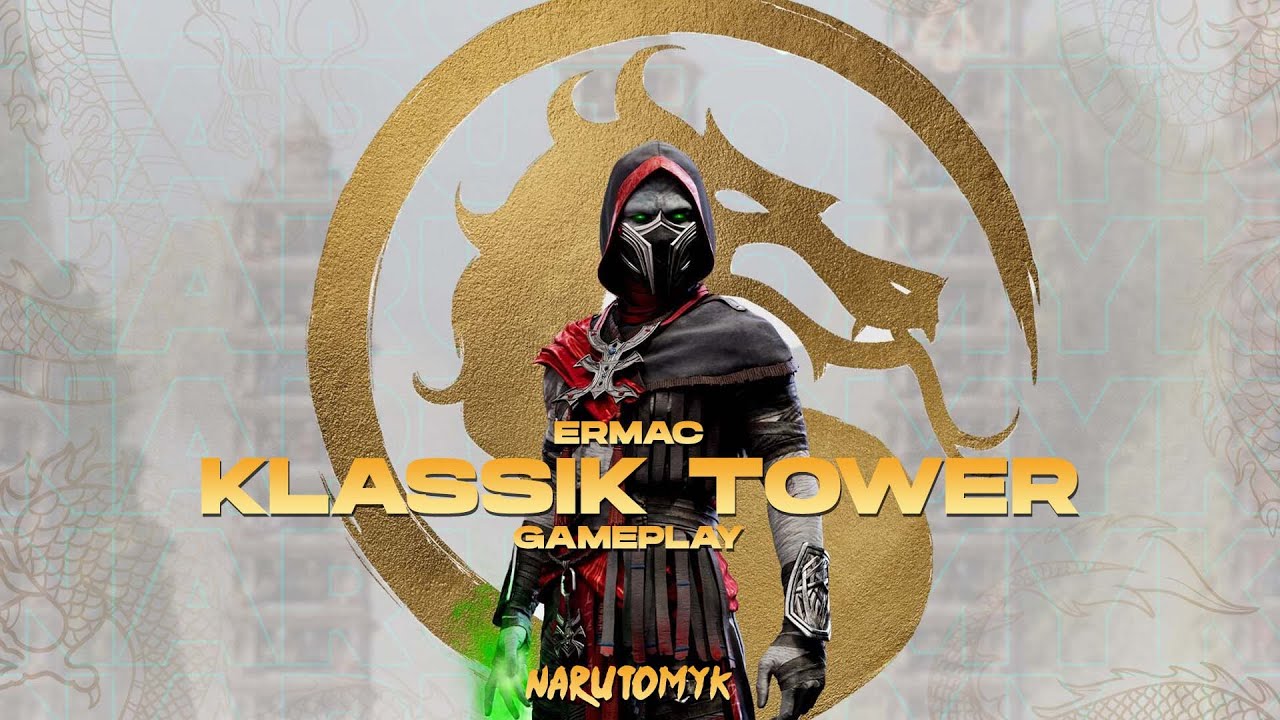 Mortal Kombat 1 Ermac Klassic Tower Gameplay MK1 - YouTube