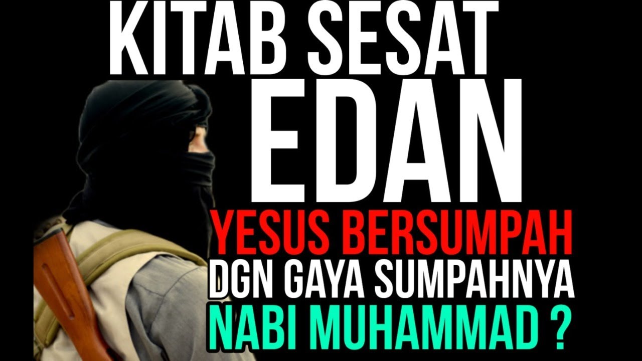 Yesus bersumpah dengan gaya sumpahnya nabi muhammad? - YouTube
