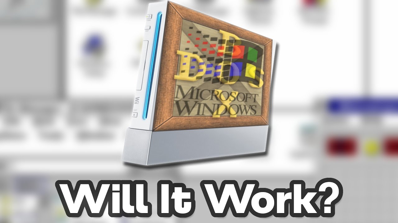 Can You Install Windows on a Nintendo Wii? - YouTube