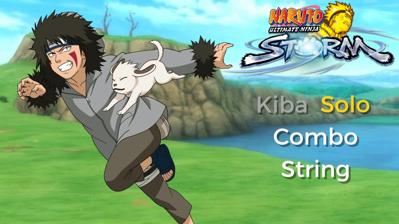 Naruto Storm 1 - Kiba Solo Combo String - YouTube