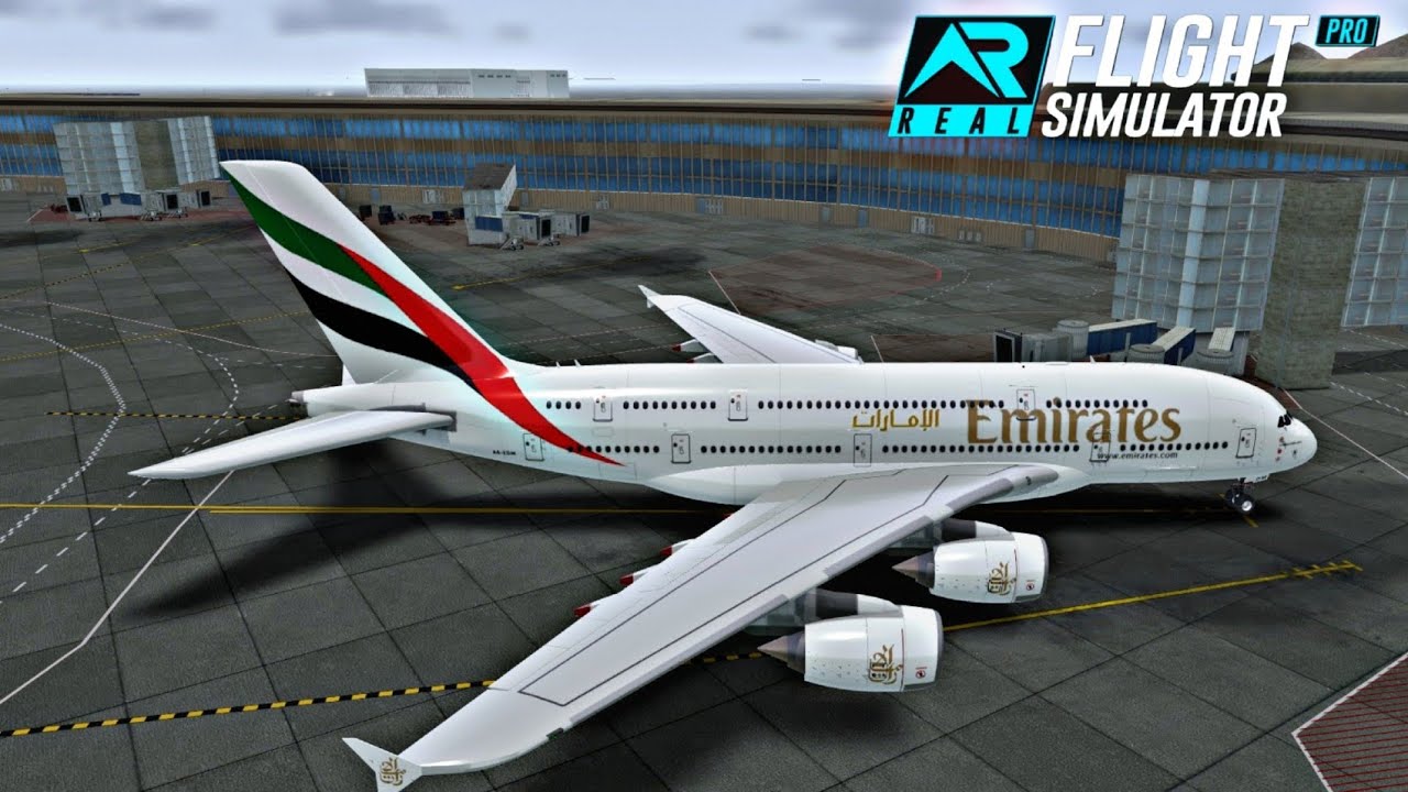 RFS - Real Flight Simulator || Emirates-A380 taking off into the skies ...