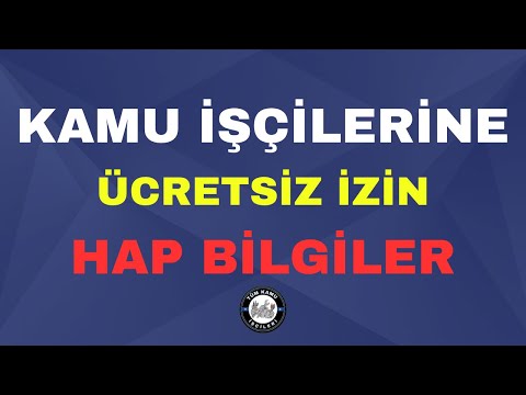 KAMU İŞÇİLERİNE HAP BİLGİLER 