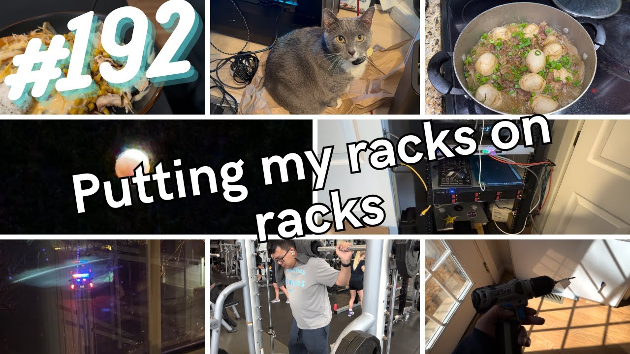 Putting my racks on racks - YouTube