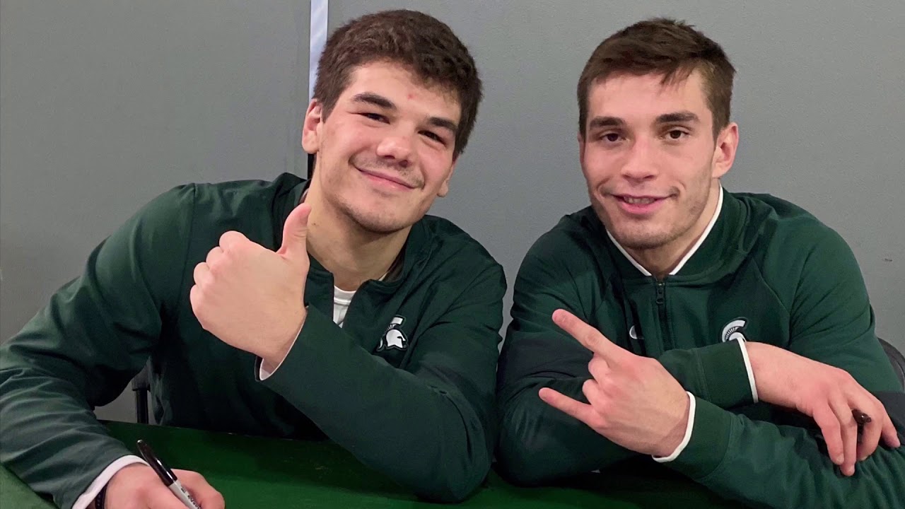 Jake Tucker-Michigan State Wrestling -2019-2020 - YouTube