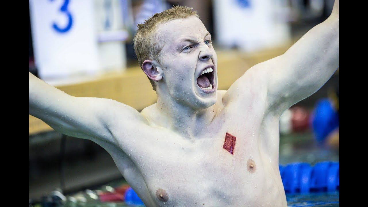 M200 Free (1:31.8, Luke Miller) - 2023 Texas vs NC State - YouTube