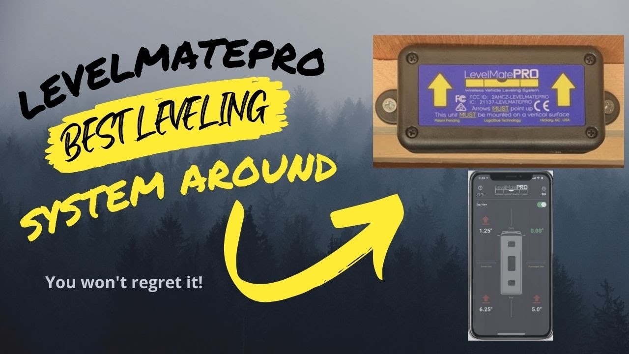 Budget friendly trailer leveling-LevelMatePRO - YouTube