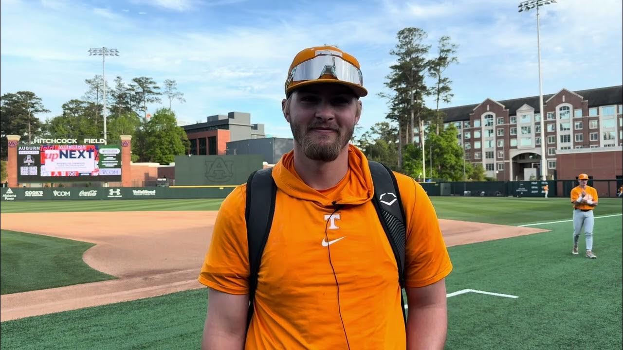 Blake Burke discusses setting Tennessee's career home run record - YouTube
