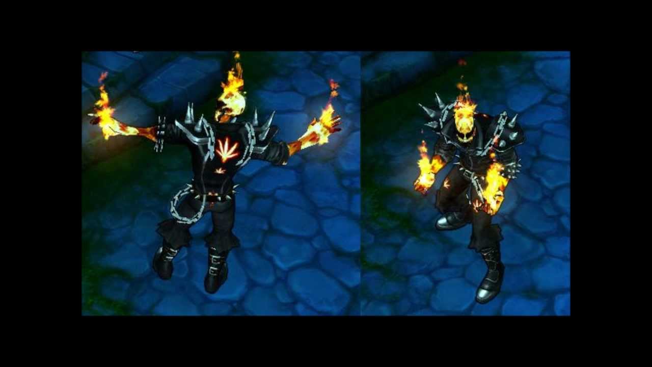 Brand custom skins League of Legends - YouTube