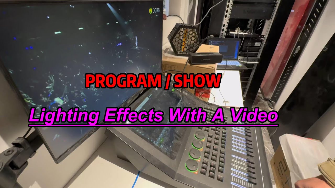 Lighting Effects With A Video - YouTube