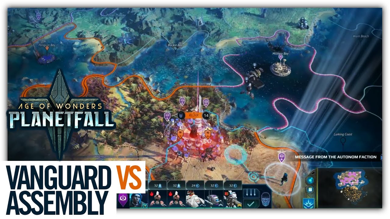AOW - PlanetFall - Vanguard vs Assembly - Part1 - YouTube