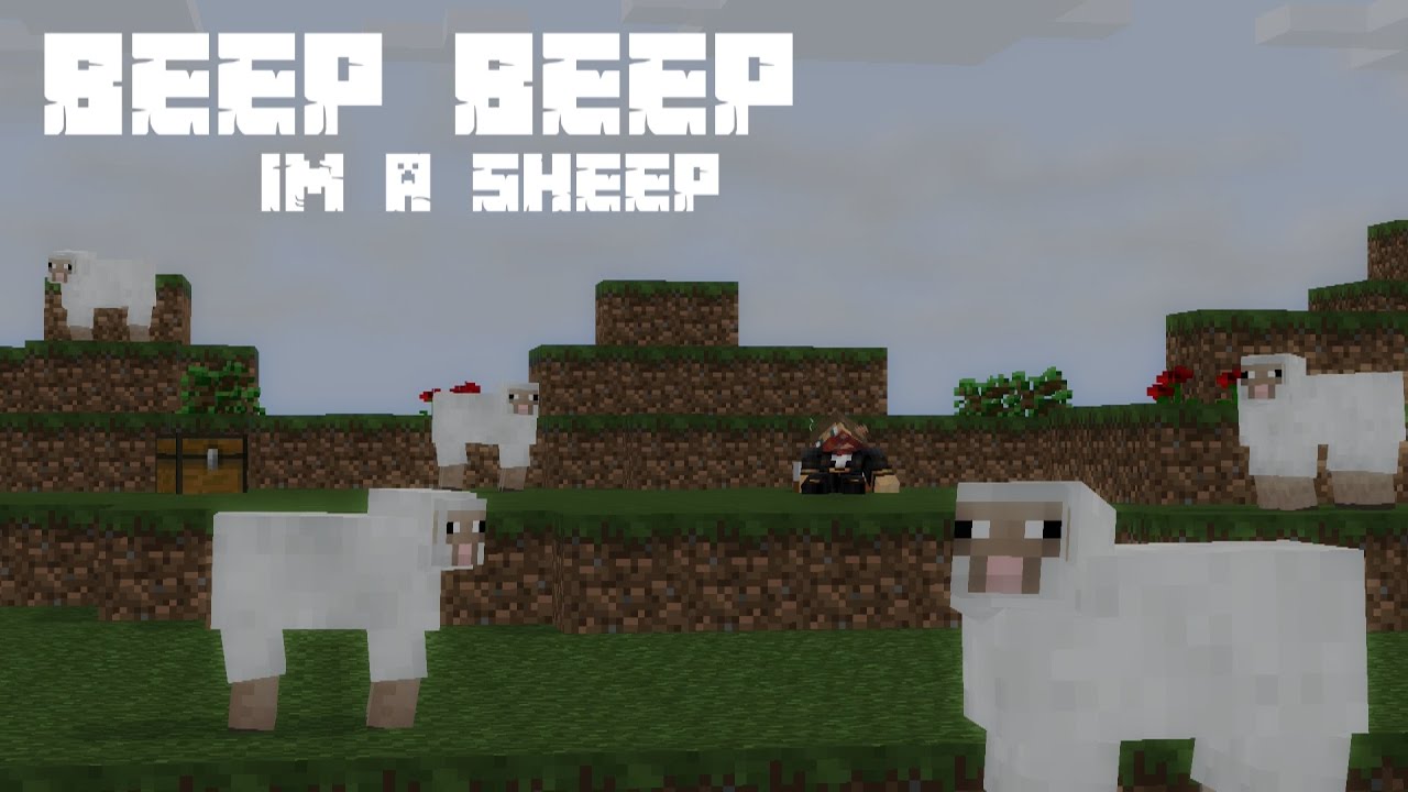 Beep Beep I'm a Sheep in Minecraft | Minecraft Short (4K) - YouTube