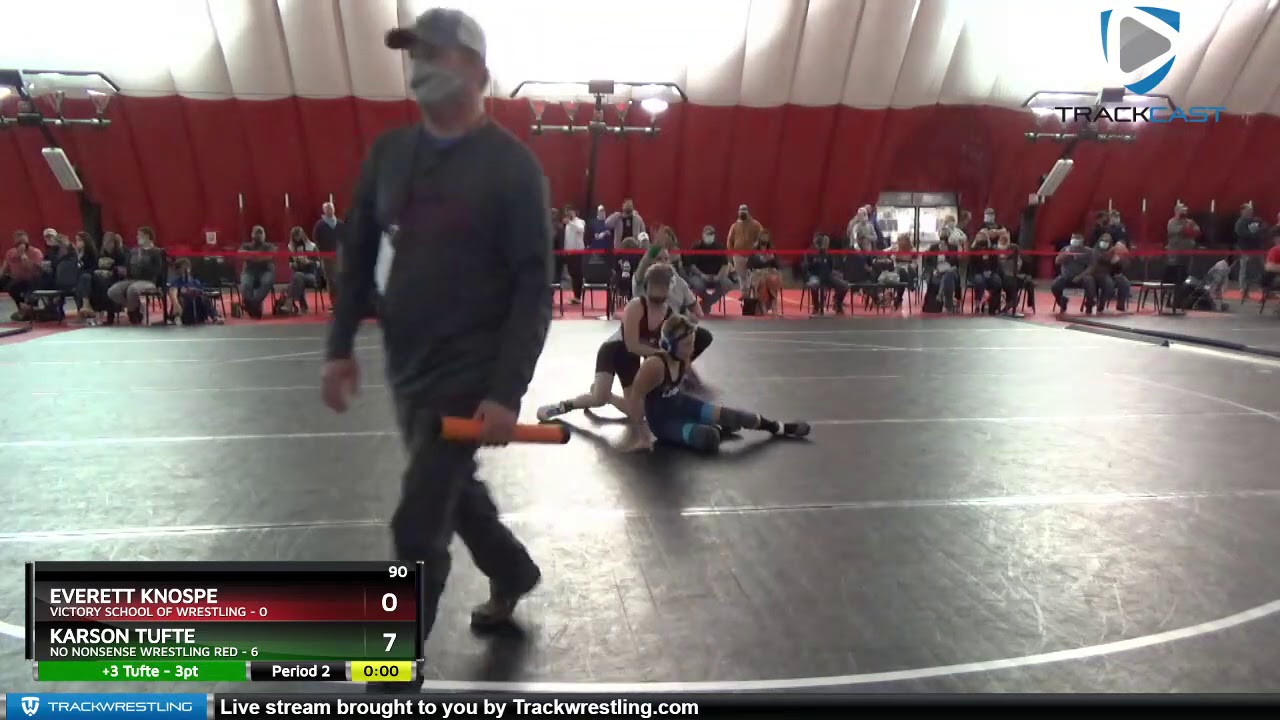 USAW TOA Club Duals HS Boys/[boutNo] 90 Everett Knospe Victory School ...