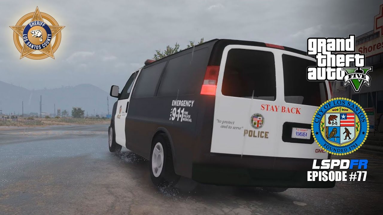 GTA 5 PC Mods: LSPDFR Episode #77 - Stolen Post Van - YouTube