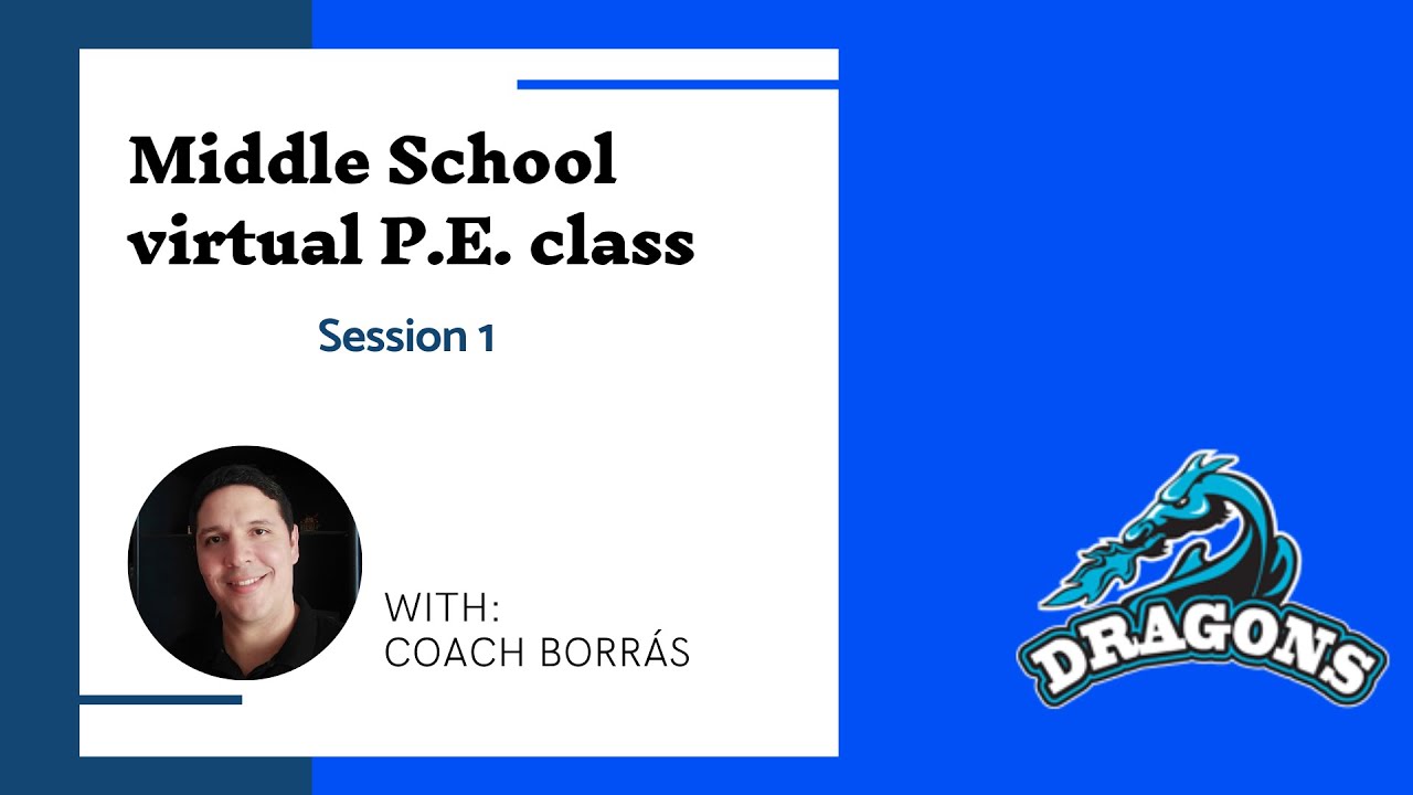 Middle School PE Class Session 1 - YouTube