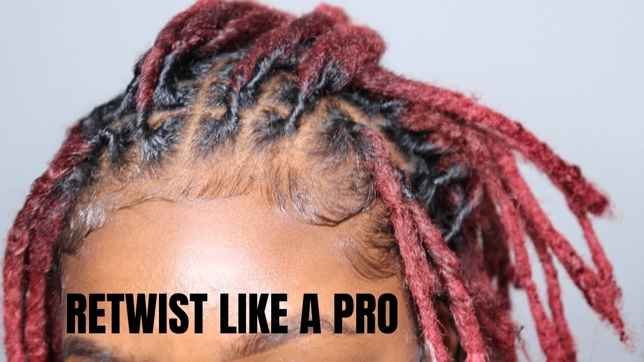 How To Retwist Loc New Growth By Yourself *DETAILED & BEGINNER FRIENDLY ...