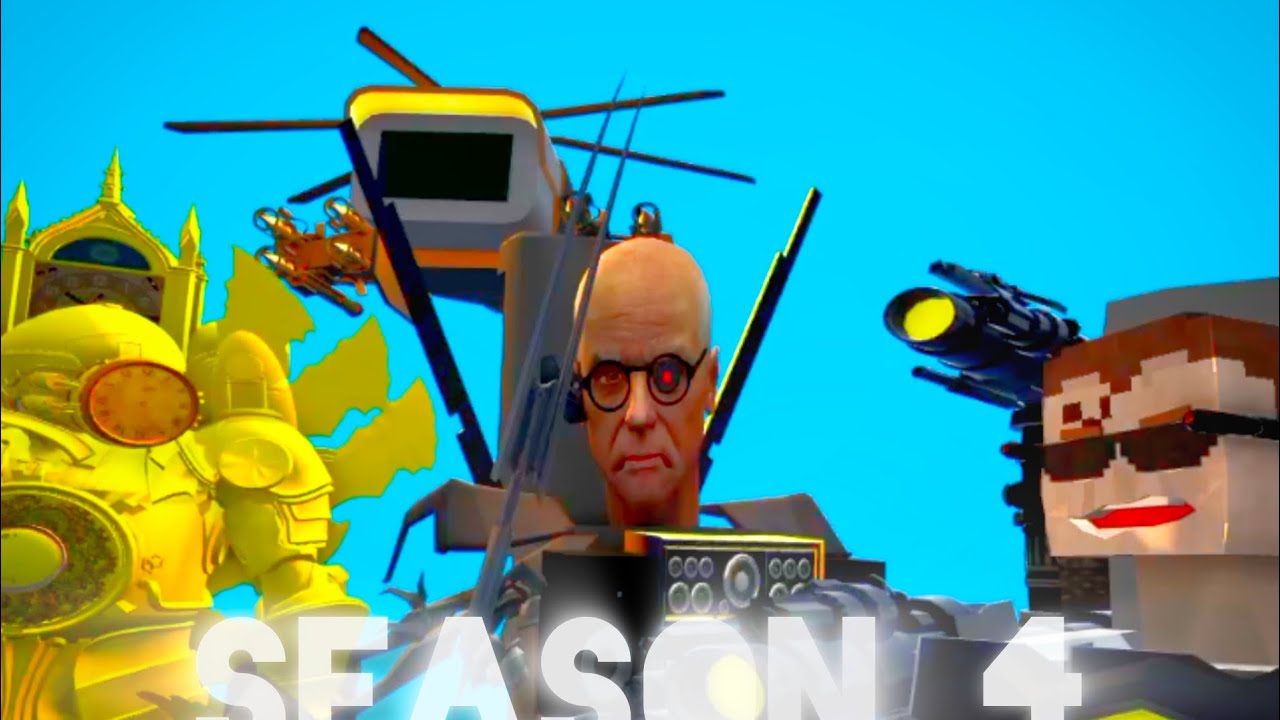 skibidi universe season 4 (all episodes) - YouTube