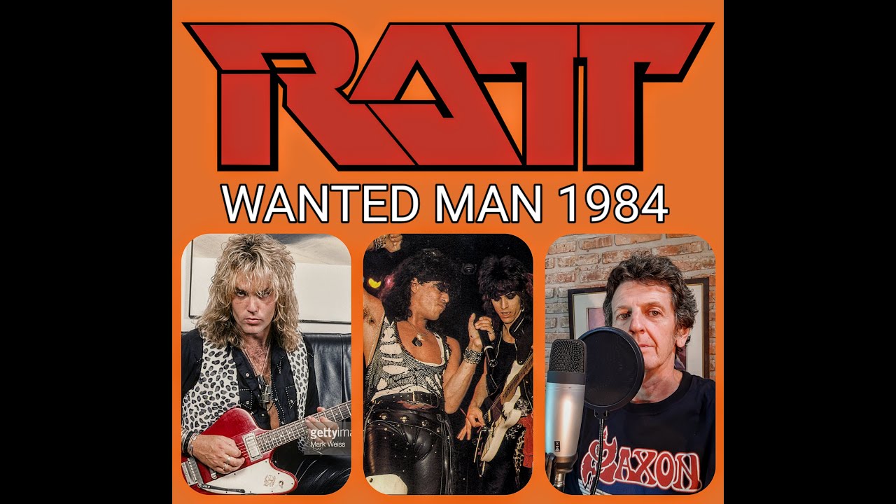 COVER de RATT - WANTED MAN - OUT OF CELLAR album 1984 (VYNIL SOUND ...