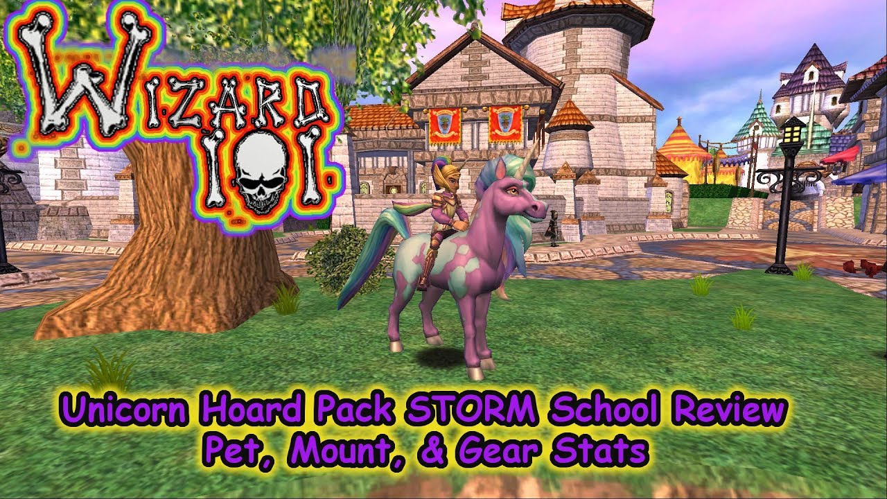 Wizard101 Unicorn Pet
