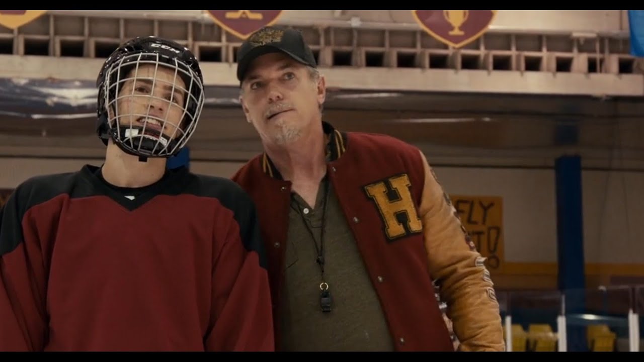 STATUS UPDATE (ice hockey tryouts) movie scene. - YouTube