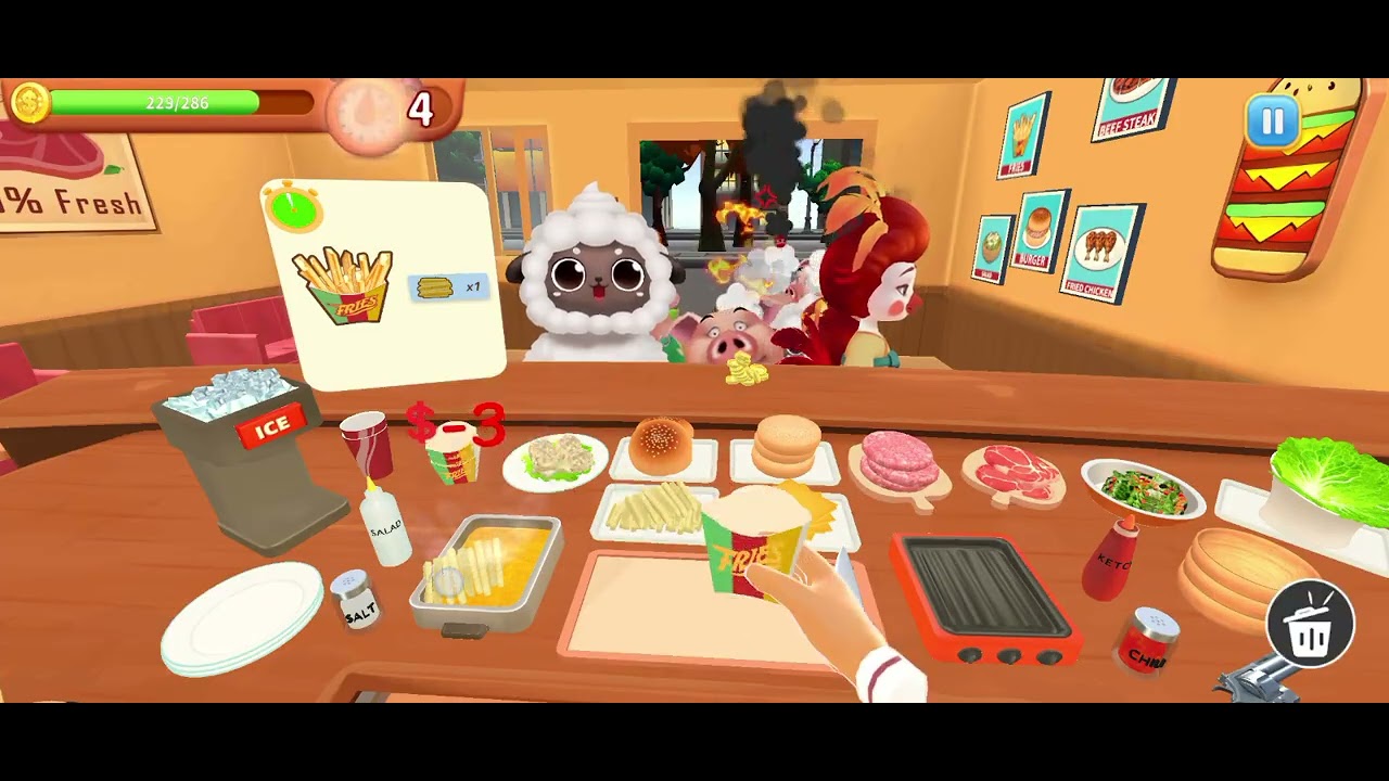 Cooking clash gameplay very funny - YouTube