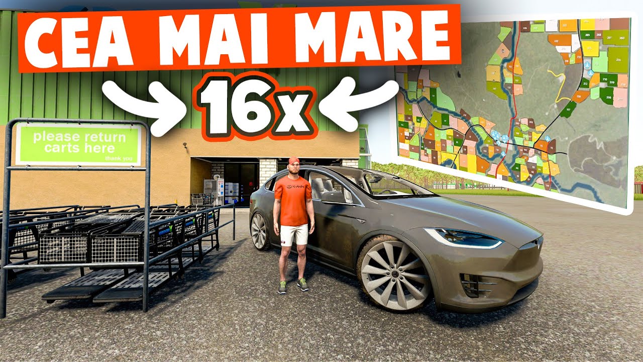 POTI JUCA PE O HARTA CA ASTA? Fs 22 GDR 16x Map - YouTube
