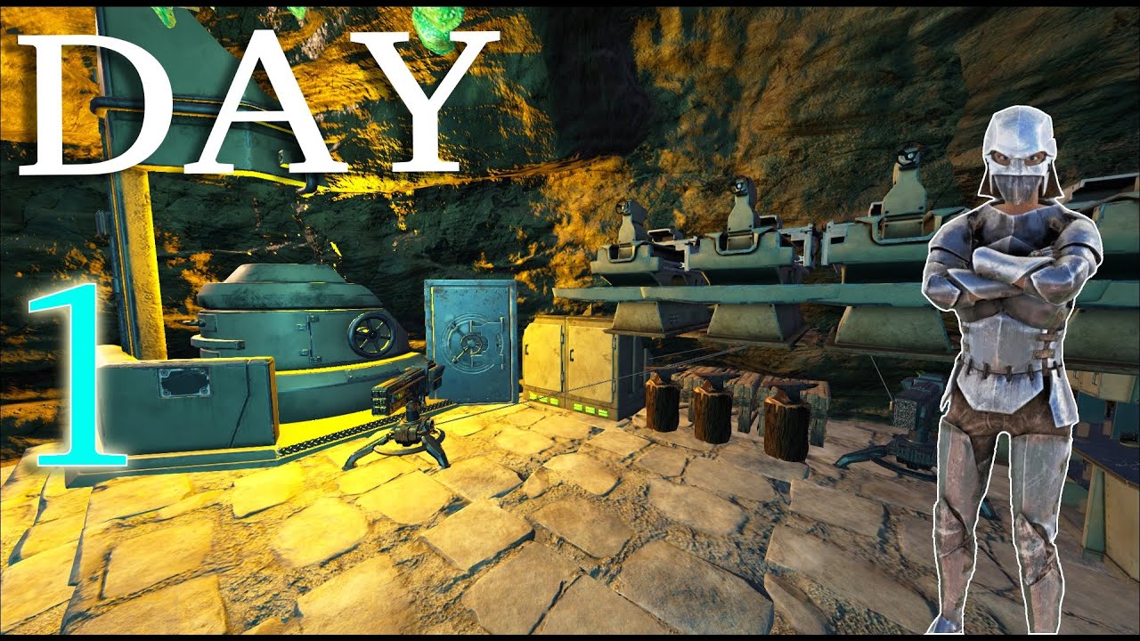 How a 15,000 Hour TRIO Plays Day 1! - ARK PvP #ark | ark survival ...