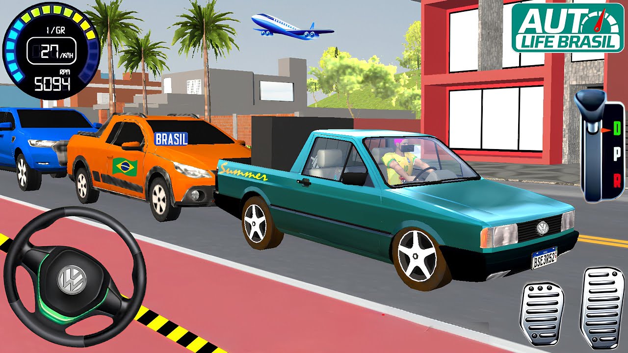 Modifiyeli Pikap Araba Sürme Simülatör Oyunu #73 - Auto Life Brasil ...