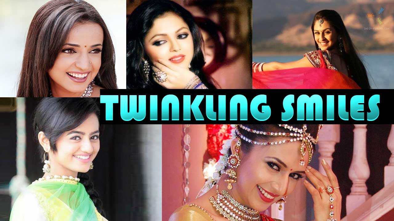 Twinkling smiles of TV stars - YouTube