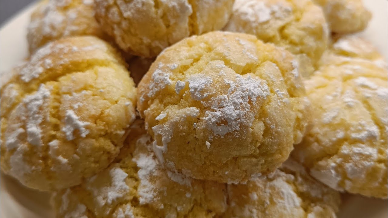 غريبة السميدة هشيشة Moroccan semolina biscuit - YouTube