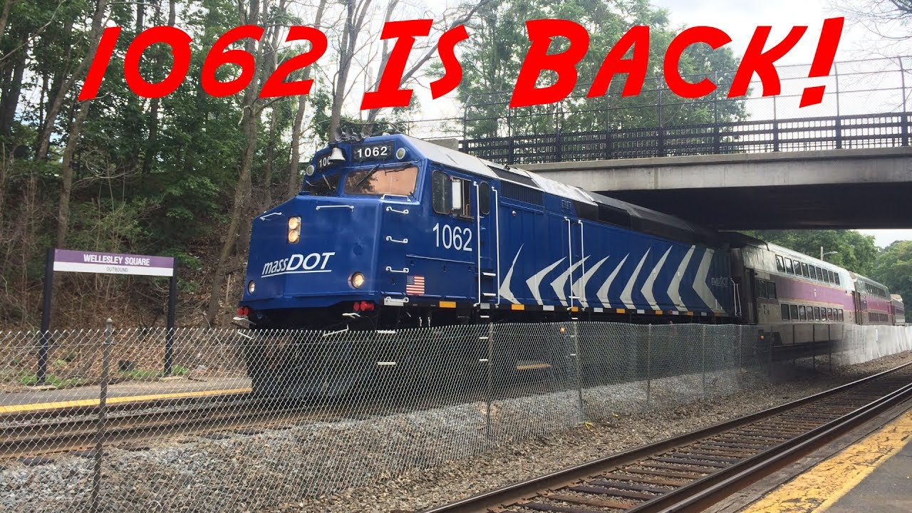 MBTA 1062 Chase Day 1 - YouTube