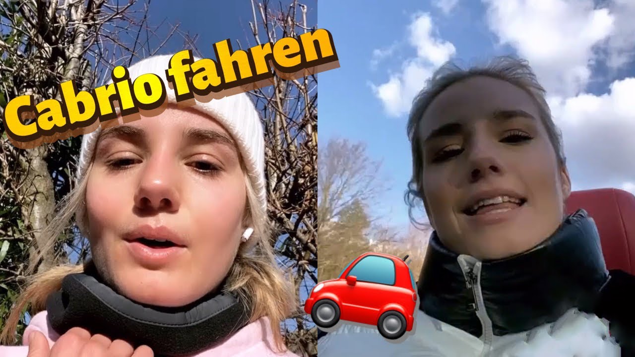 Mit Cabrio fahren😎 | Laura Block Instagram Stories - YouTube