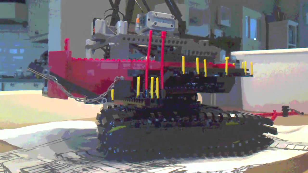WIP: a Lego Bucyrus 495 HF - YouTube