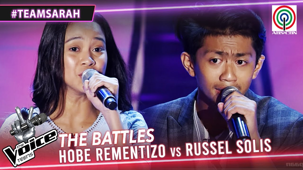 Hobe Rementizo vs Russel Solis | The Battles | The Voice Teens Philippines 2020 - YouTube