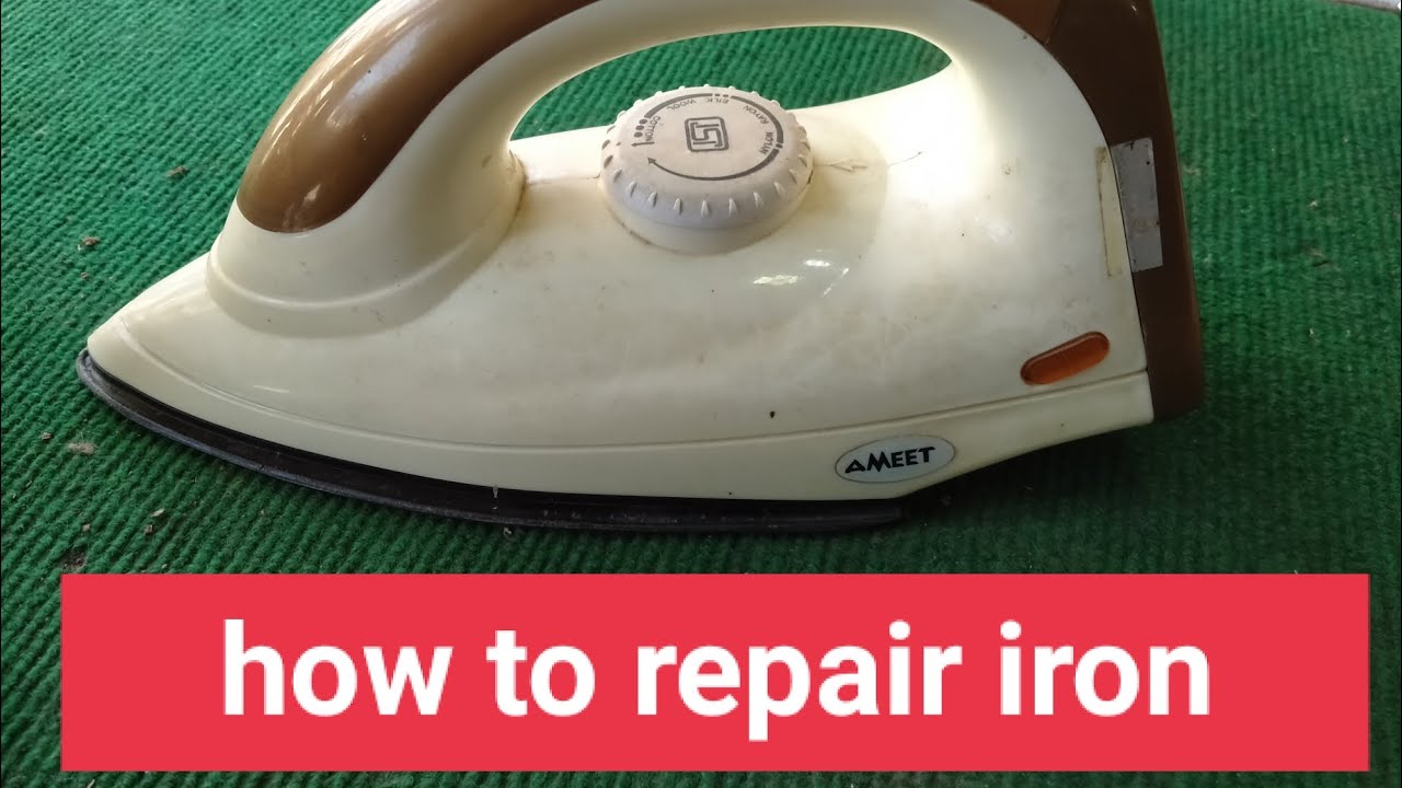 how to repair iron - YouTube
