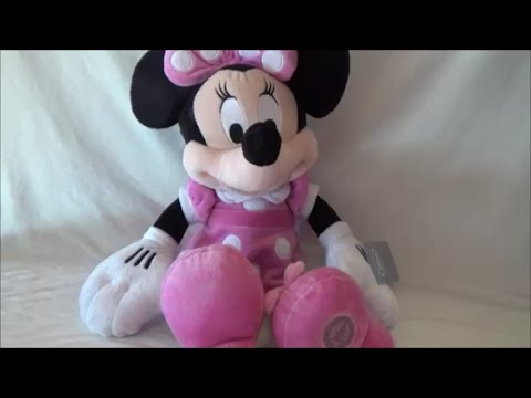 Disney Store Medium Plush Minnie Review - YouTube