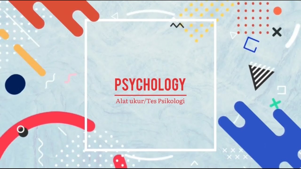 Alat Ukur Psikologi - Tes Kognitif (General Cognitive Ability Test) # ...