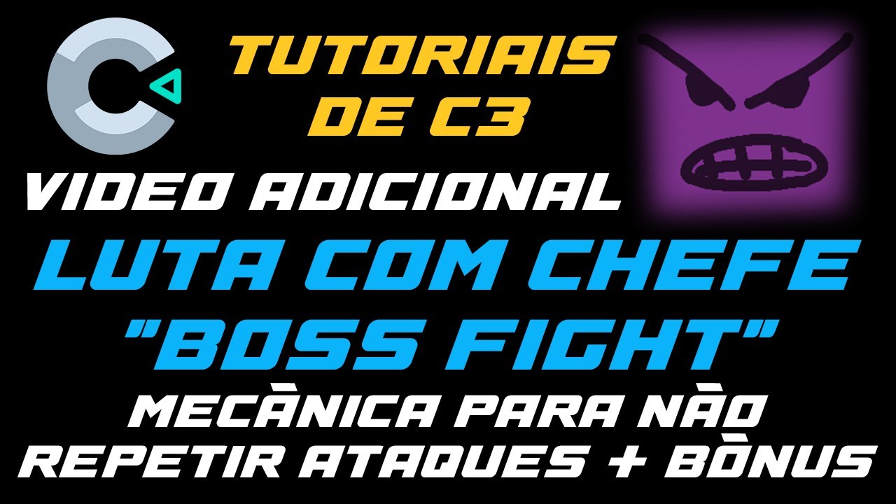 CRIANDO SISTEMA DE LUTA COM CHEFE / BOSS NO CONSTRUCT 3 - ATAQUES QUE ...