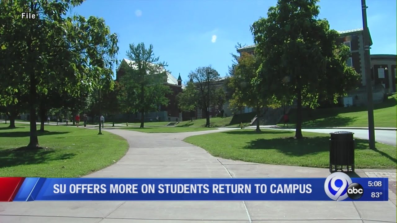 SU offers more on students' return to campus - YouTube