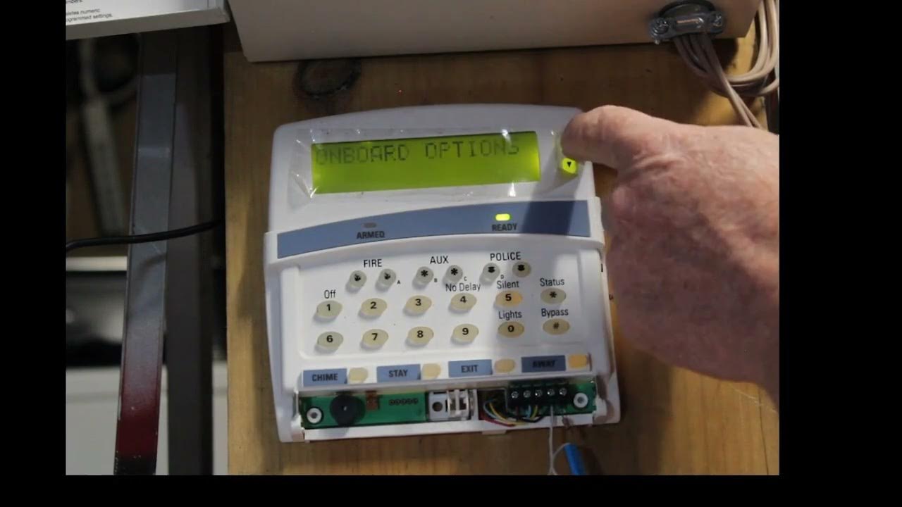 GE Concord 4 ATP-2100 keypad onboard zone programming - YouTube